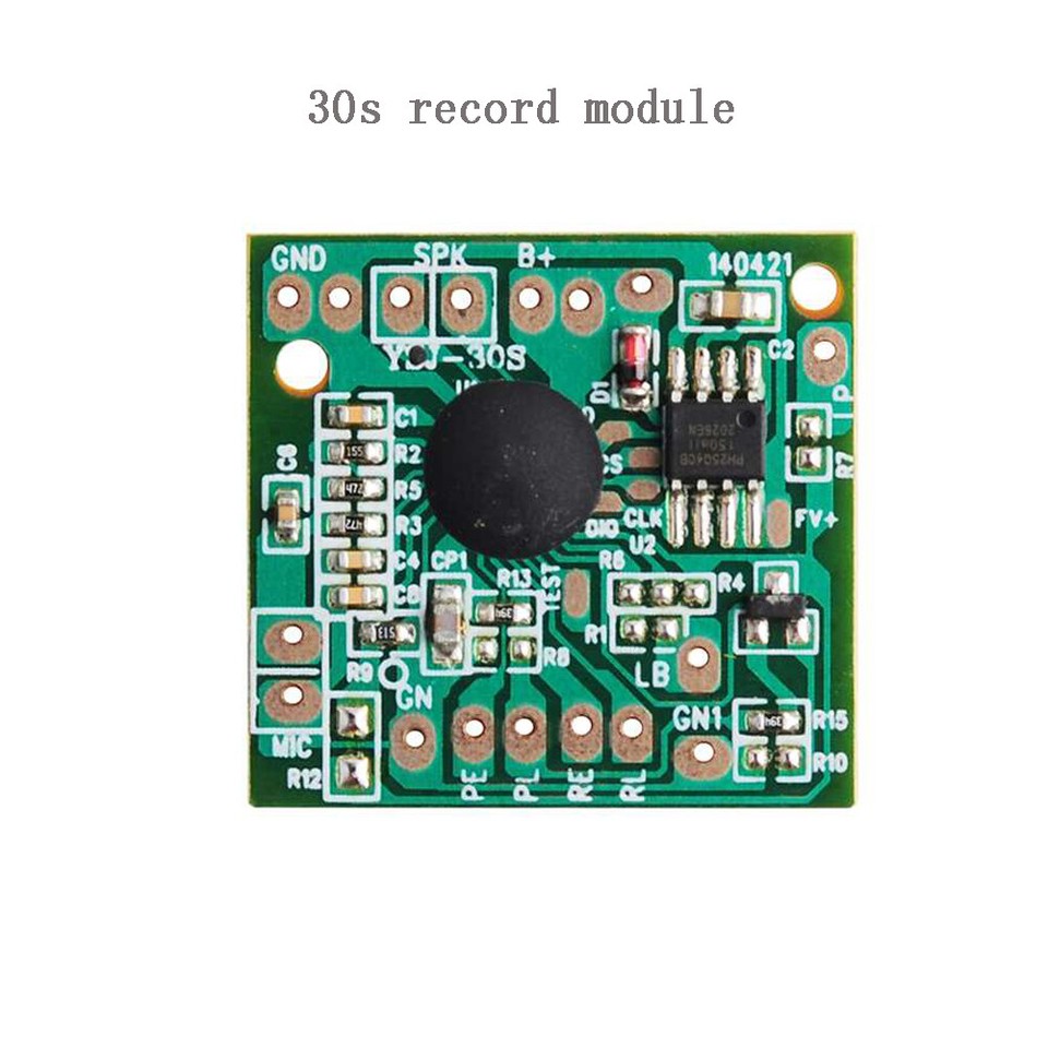 6s 30s 120s Sound Recordable IC Voice Recorder Module 8ohm Speaker DIY ...