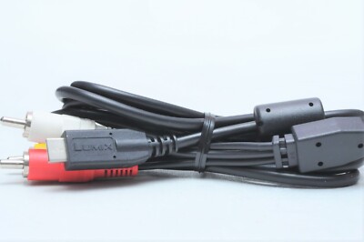 Panasonic Lumix USB to AV A/V TV Video Cable for DMC-ZS1 DMC-ZS3 DMC ...