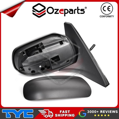 RH RHS Right Manual Door Mirror (Black) For Mazda 323 Protege / Astina ...