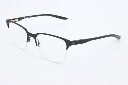 NEW NIKE 8049 002 BLACK AUTHENTIC FRAMES EYEGLASSES 53-17 | eBay