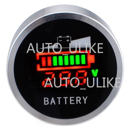 DC6-120V Digital LED Tester Acid Lead Battery Indicator Lithium Battery ...