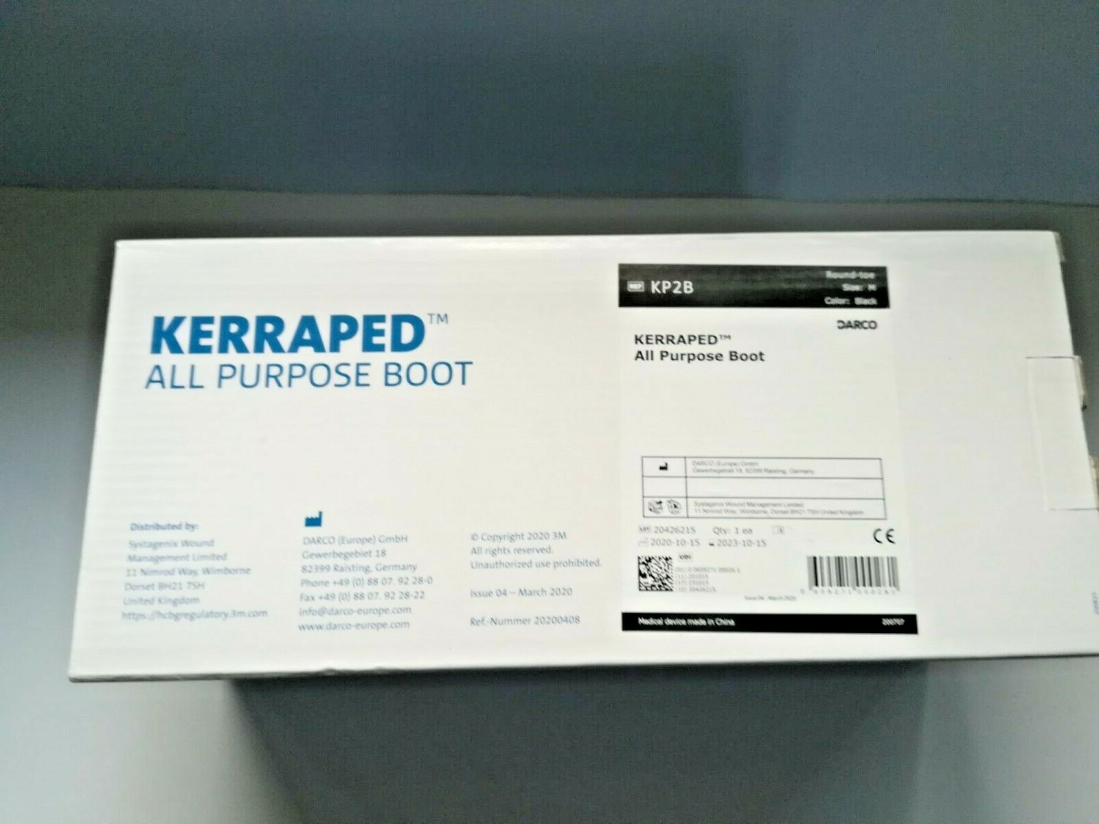 KERRAPED M 7-8 ALL PURPOSE BOOT ADJUSTABLE WIDE FIT FOR SWOLLEN ...