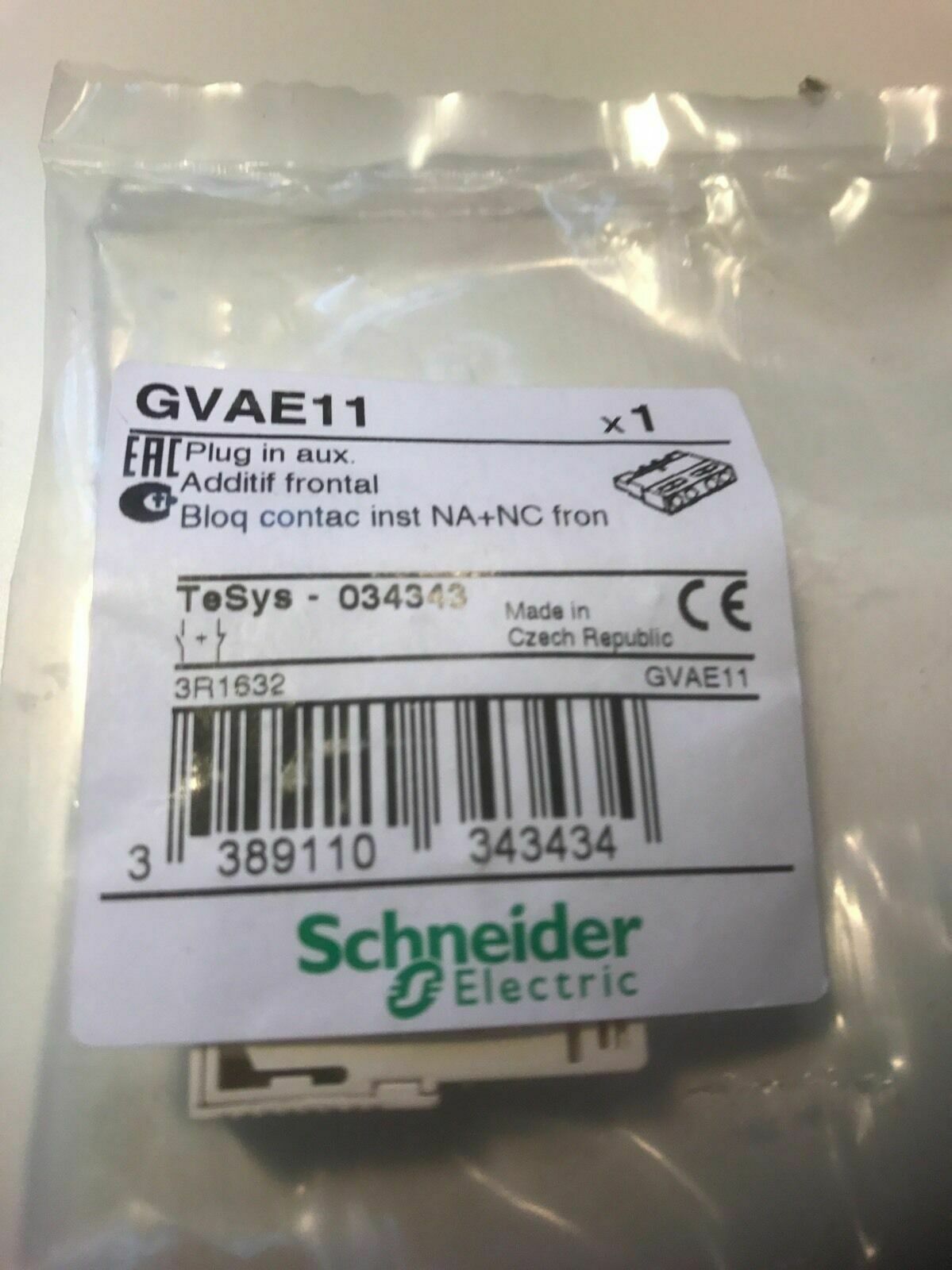 one new snd circuit breaker auxiliary contact GVAE11 1NO1NC | eBay