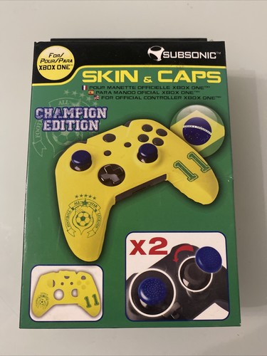 Custom Kit Silicon Skin controller Football Grip + Caps Xbox One ...