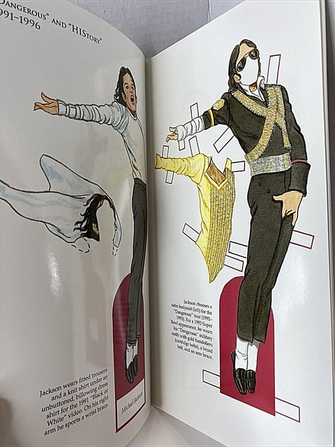 Michael Jackson Paper Dolls : Commemorative Edition 1958-2009 by Tom ...