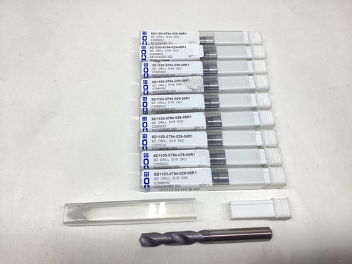 10-SECO SD DRILL 5/16 3XD SD1103–0794–029–08R1. 10Total. NEW | eBay