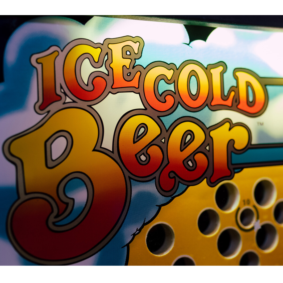 Retro Arcade Ice Cold Beer Game | eBay