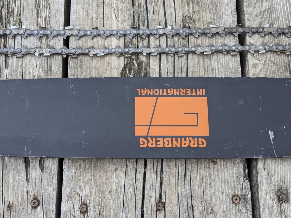 Granberg Chainsaw Mill 44" Double Ended Bar w/Ripping Chain & Helper ...