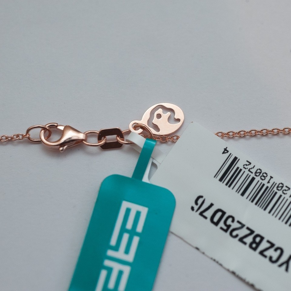 EFFY 14K Rose Gold Parrot Pendant 18" Necklace Diamond, Sapphire ...