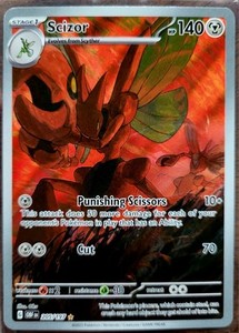 Scizor 2023 Scarlet & Violet: Obsidian Flames #205/197 Illustration ...