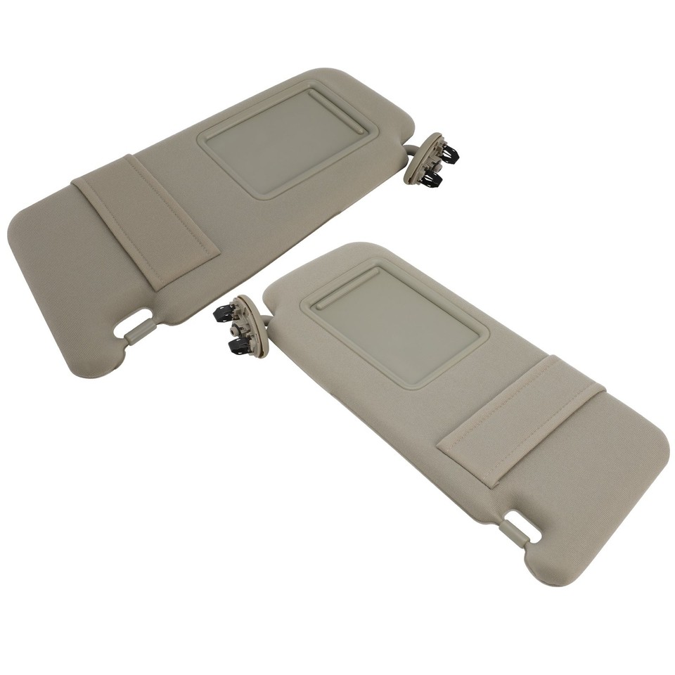 Pair Left & Right Side Sun Visor Beige For Toyota Camry 07-11 W/O ...
