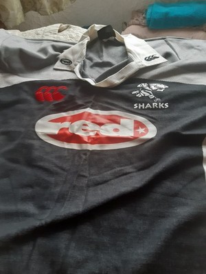 Natal Sharks - Super Rugby Home Shirt 2001/2003 Canterbury Large L ...