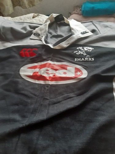 Natal Sharks - Super Rugby Home Shirt 2001/2003 Canterbury Large L ...