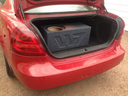 JL Audio 10" 10w7 10w7AE Sub Custom Aero Ported Subwoofer Box Birch ...