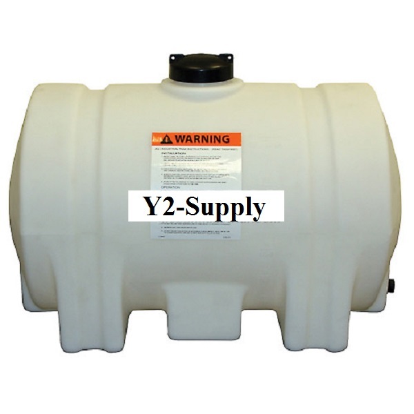 NEW! RomoTech 125 Gallon Plastic Storage Tank - Round with Leg Supports ...
