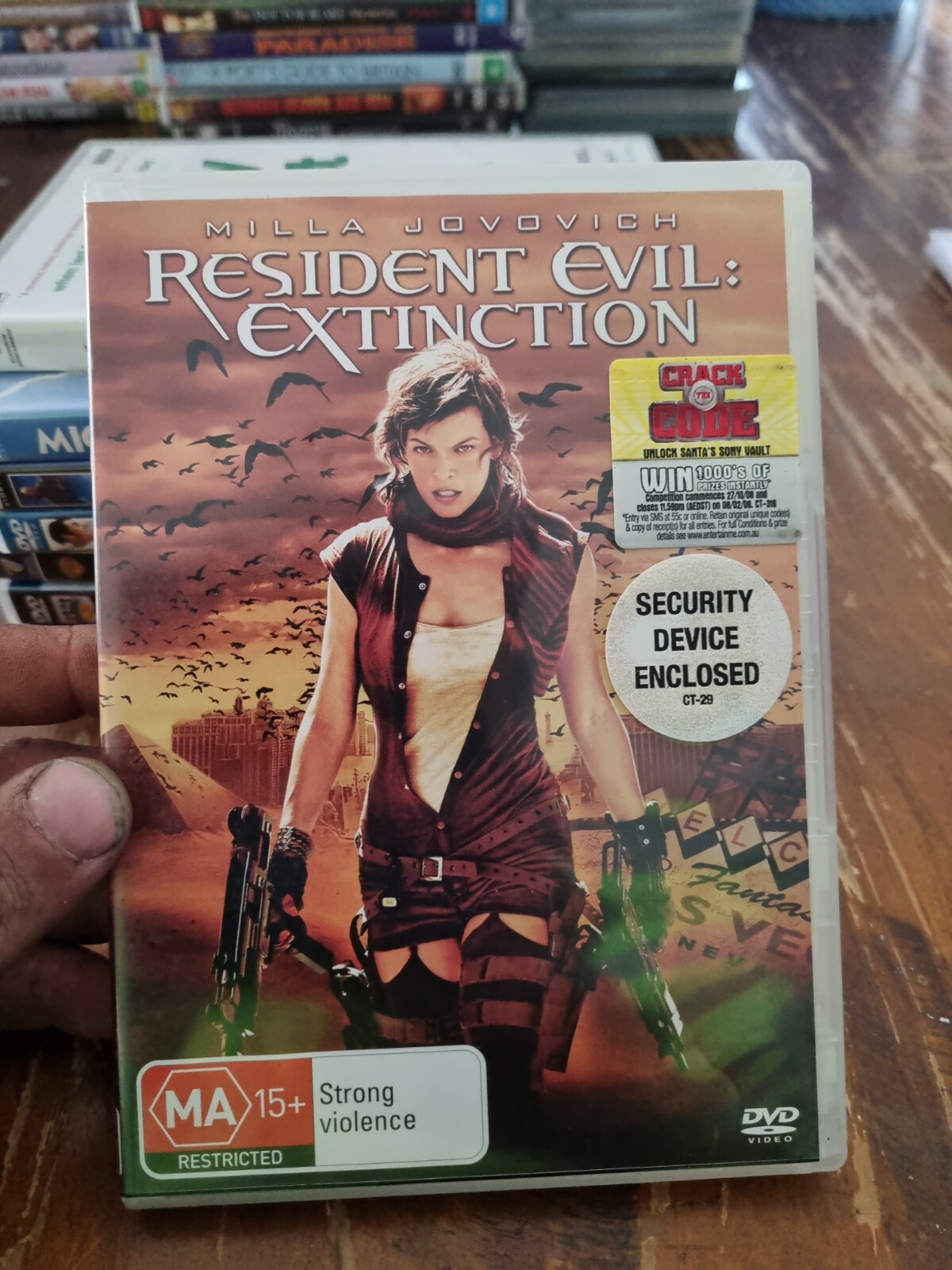 Resident Evil Extinction DVD Region 4 Good Horror Action Postage for ...
