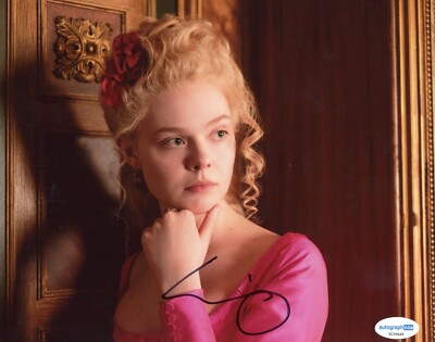 Elle Fanning The Great Autographed Signed 8x10 Photo ACOA | eBay