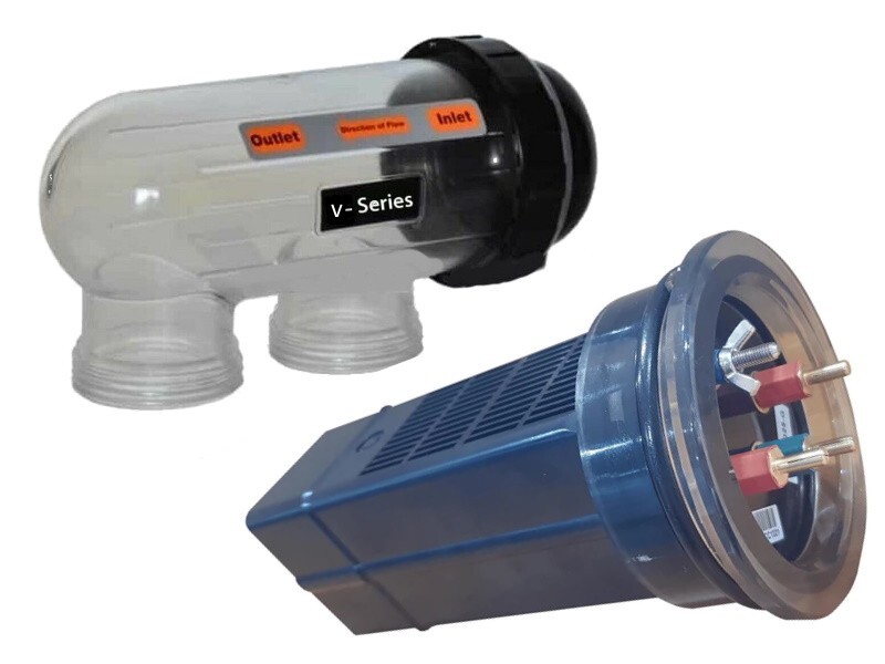 Astral Hurlcon Viron V25 equilibrium EQ25 Chlorinator cell with Genuine ...