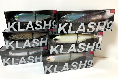 DRT KLASH 9 KLASH9 Low Float 4oz Low class Big Swimbait choose a color ...