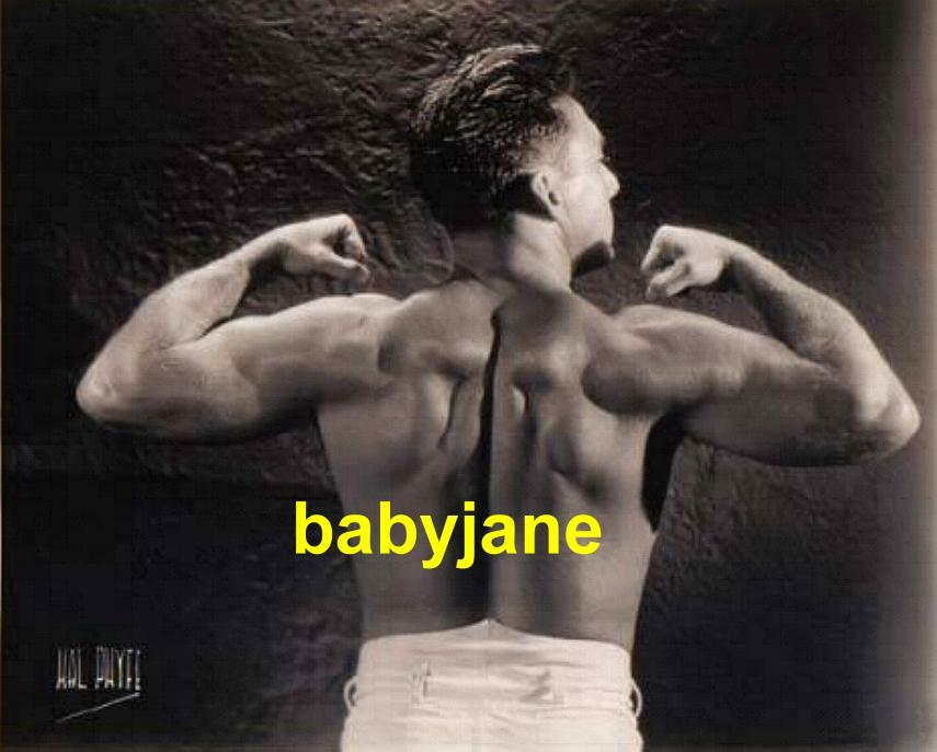 032 GEORGE O'BRIEN SEXY FLEXING MUSCLES BACK VIEW PHOTO | eBay