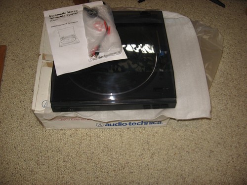 Audio-Technica AT-PL50 Fully Automatic Black Belt-Drive Turntable | eBay