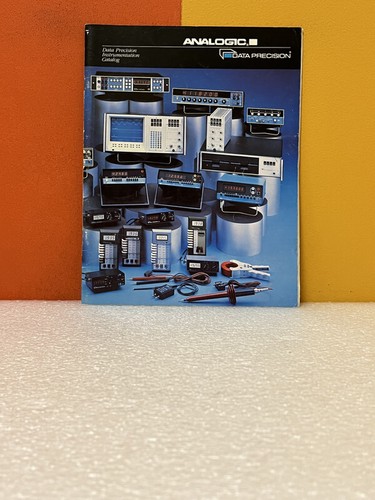 Analogic Data Precision Instrument Catalog | eBay