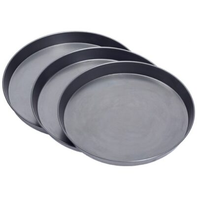 ALPHIN Deep Pan Black Iron Pans – 1.5″ Deep various size @ Next Day ...