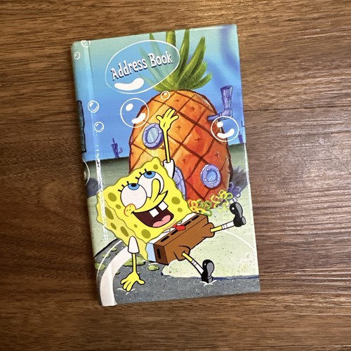 SPONGEBOB SQUAREPANTS VINTAGE 2004 NICKELODEON Personalized Address ...