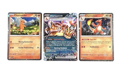 Charizard ex SVP 196 Black Star Promo Cosmos Holo Charmander 007 ...