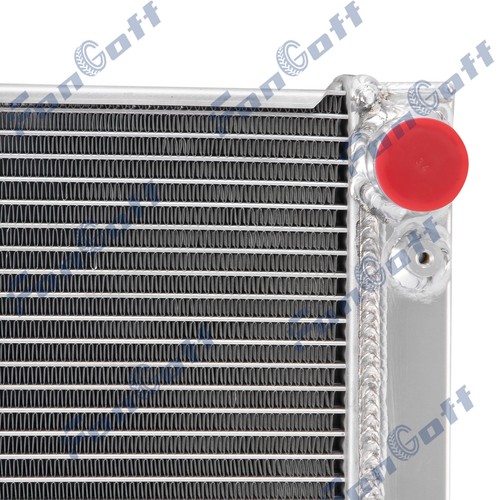 Aluminum 2-Row Radiator For VW Scirocco Pro Stock Style Drag Racing Use ...