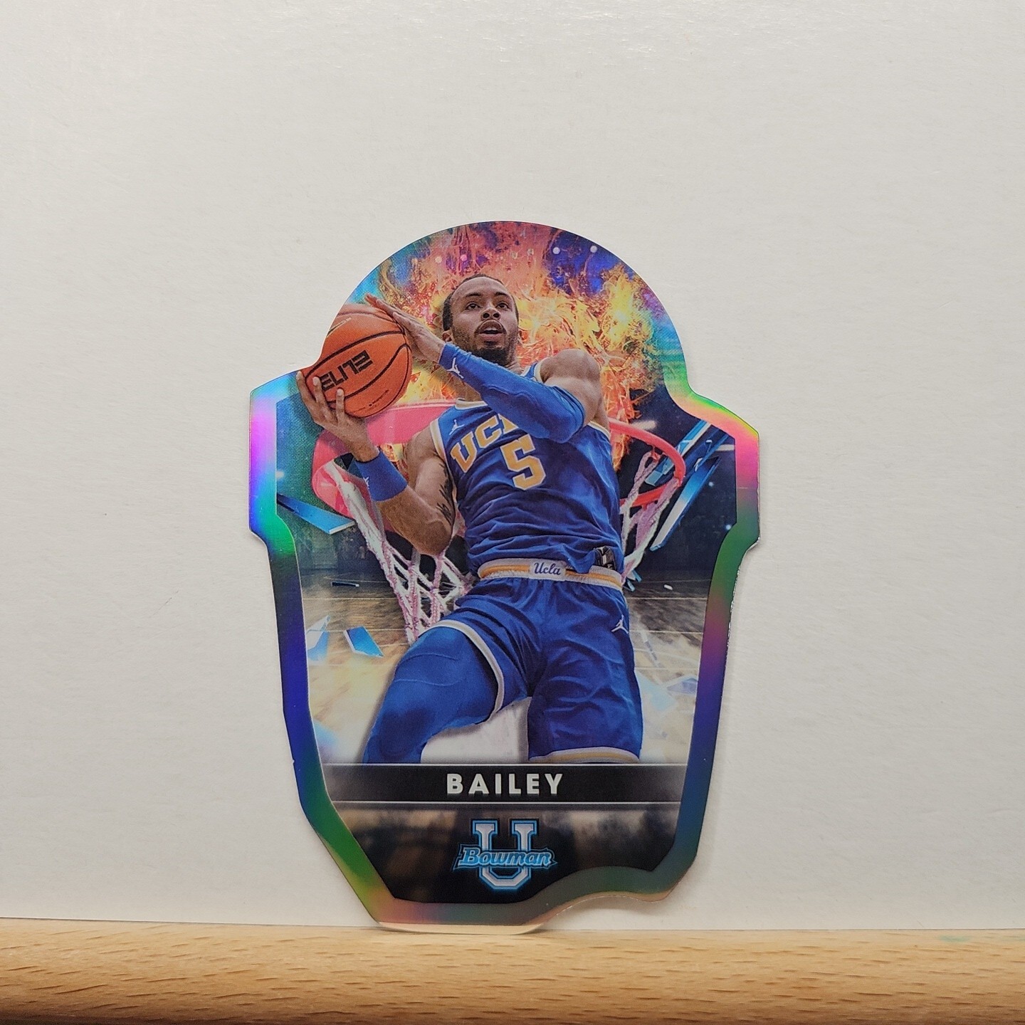 2022-23 Bowman U Best Amari Bailey Bowman U Buckets Die-Cut Refractor ...
