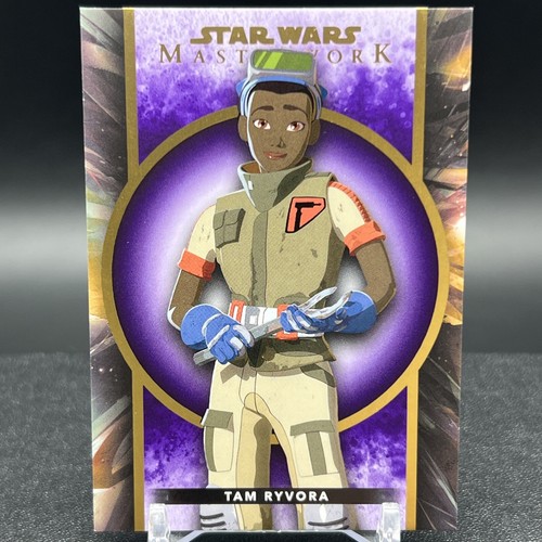 Tam Ryvora 73 04/50 2022 Masterwork Topps Star Wars Card | eBay