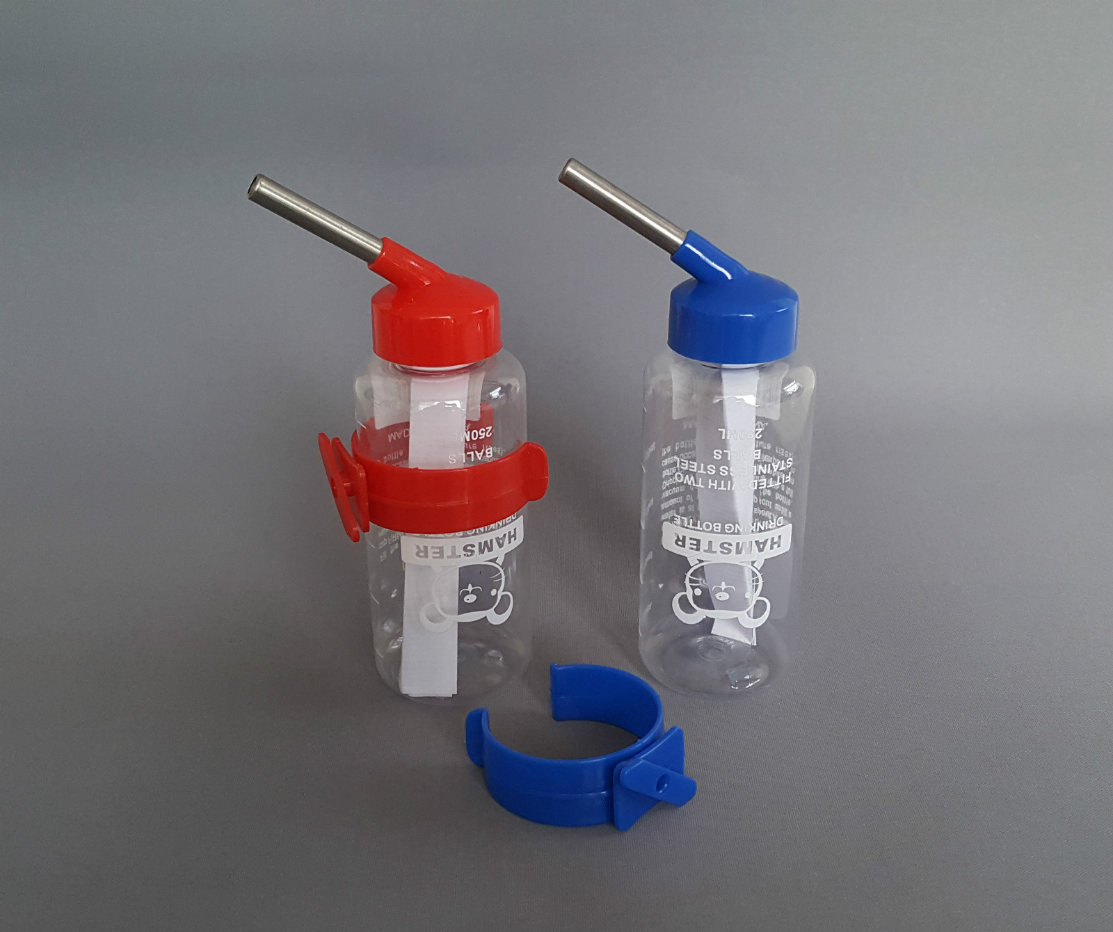 Hamster Plastic Drinker for Rodents Bottle Cage Rat Cages Water Bottles ...