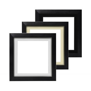 3D Deep Box Frame Range Picture Photo Frame Display In Black, A4 A3 ...