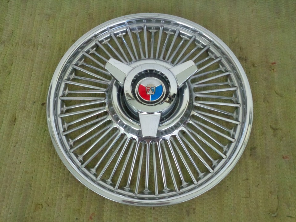 1963-1964 63 64 Ford Wire Spoke Spinner Hub Caps | 14" Wheel Covers ...