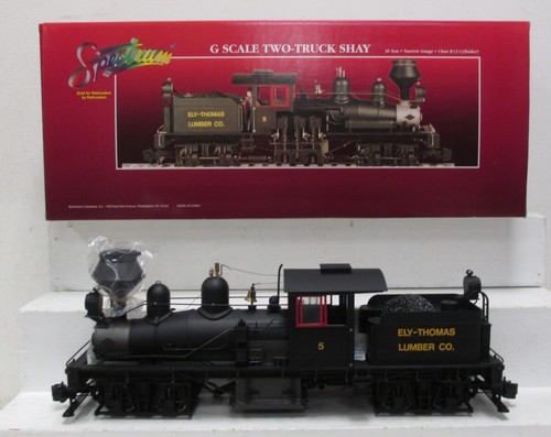 Bachmann 81198 G Ely Thomas 36-Ton Two-Truck Shay Steam Locomotive #5 ...