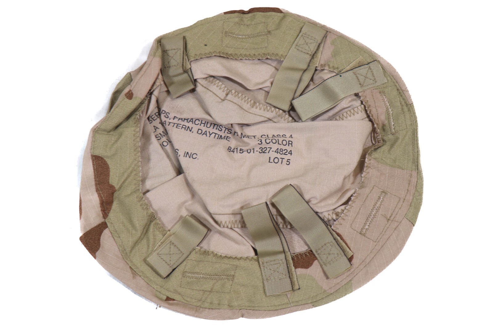 US PASGT Helmet Cover Military DCU Camo Ground Troops Parachutists ...
