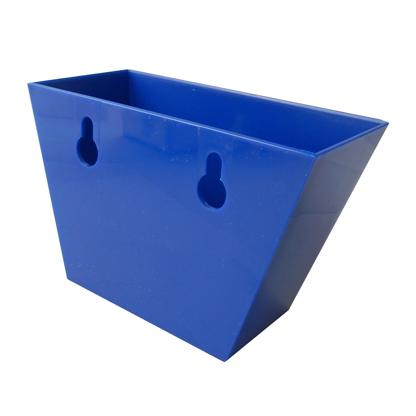 Blue Plastic Cap Catcher For Wall Mounted Bottle Openers Holds 75 Caps ...