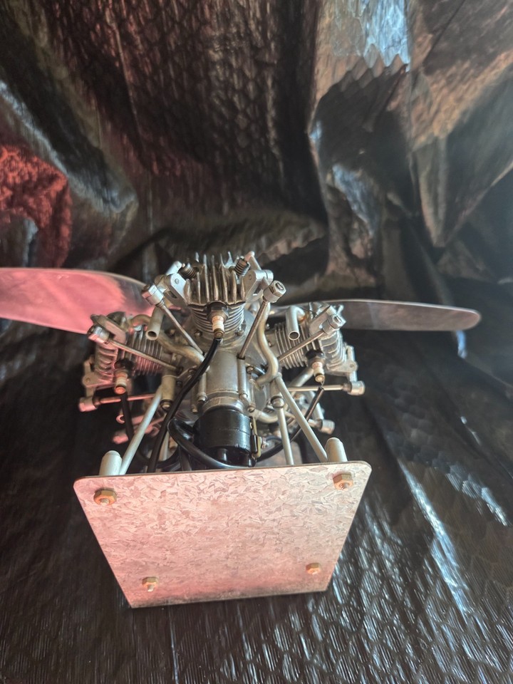 vintage Morton M5 Radial Model Engine Used | eBay