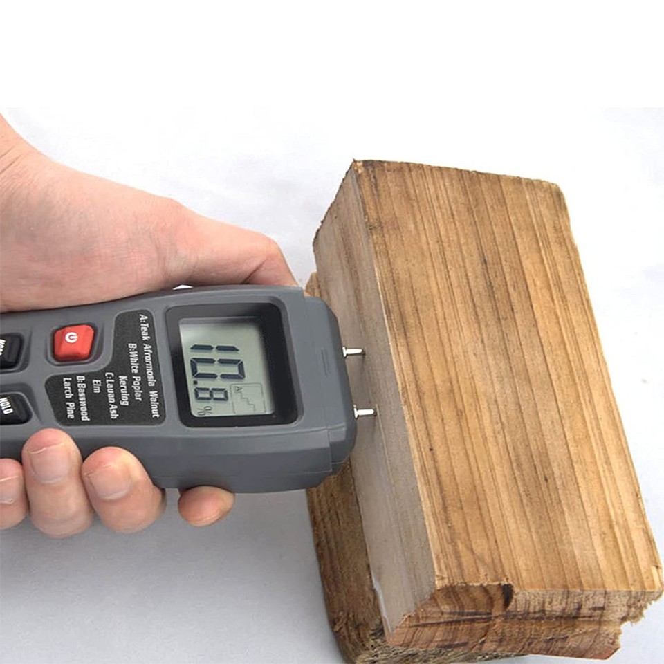 Digital Moisture Detector Damp Meter Brick Wood Screed Wallpaper ...