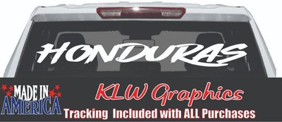 Honduras Decal Sticker Car Turbo Diesel Truck 6.6L 6.7L Home Honduran ...
