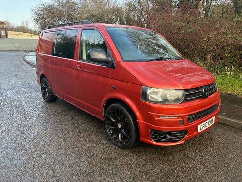 Volkswagen T5 Transporter Kombi VW T5.1 2.0 TDI 2010 Superb Looking Van ...