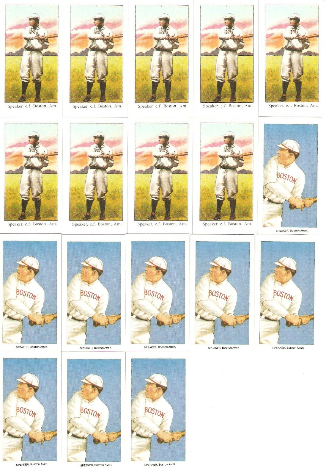 90 CARD TRIS SPEAKER BASEBALL CARD LOT 401 | eBay