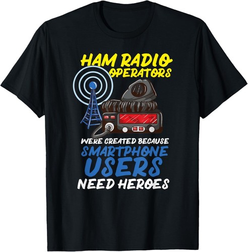 Proud Ham Radio Operator Saying - Ham Radio Operators Gift Unisex T ...