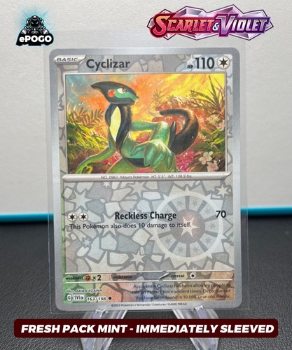 Cyclizar 163/198 Reverse Holo Pokémon TCG: Scarlet & Violet Base Set ...