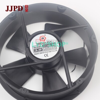 1pc new for ZHENDA fan ZD2260A2HB AC220-240V 0.32/0.30A cabinet axial ...
