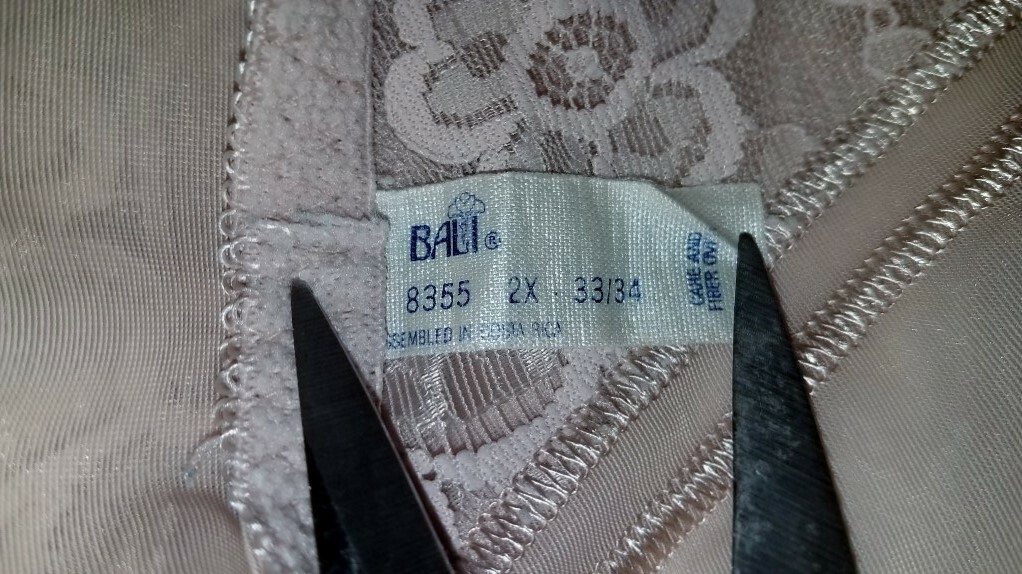 VTG Bali Panties 2x 33/34 Sexy Underwear Sheer Nylon … - Gem