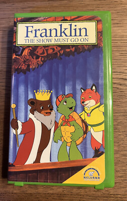Franklin The Show Must Go On VHS Franklin's Starring Role & Puppet Play ...