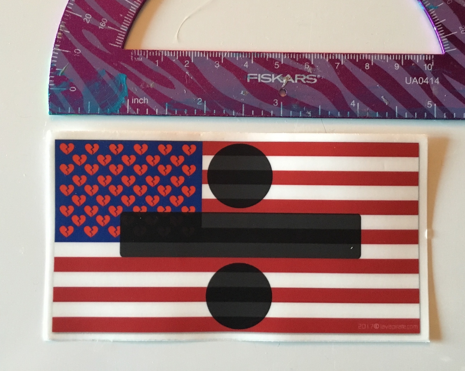 American Flag Custom Design 5" DIVIDED WE FALL Color Vinyl Sticker ...