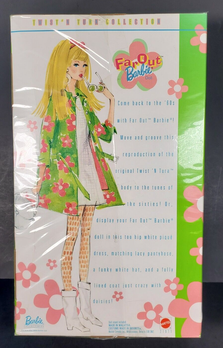 NEW 1998 Twist 'N Turn Collection Far Out Barbie Doll Mattel #21911 ...